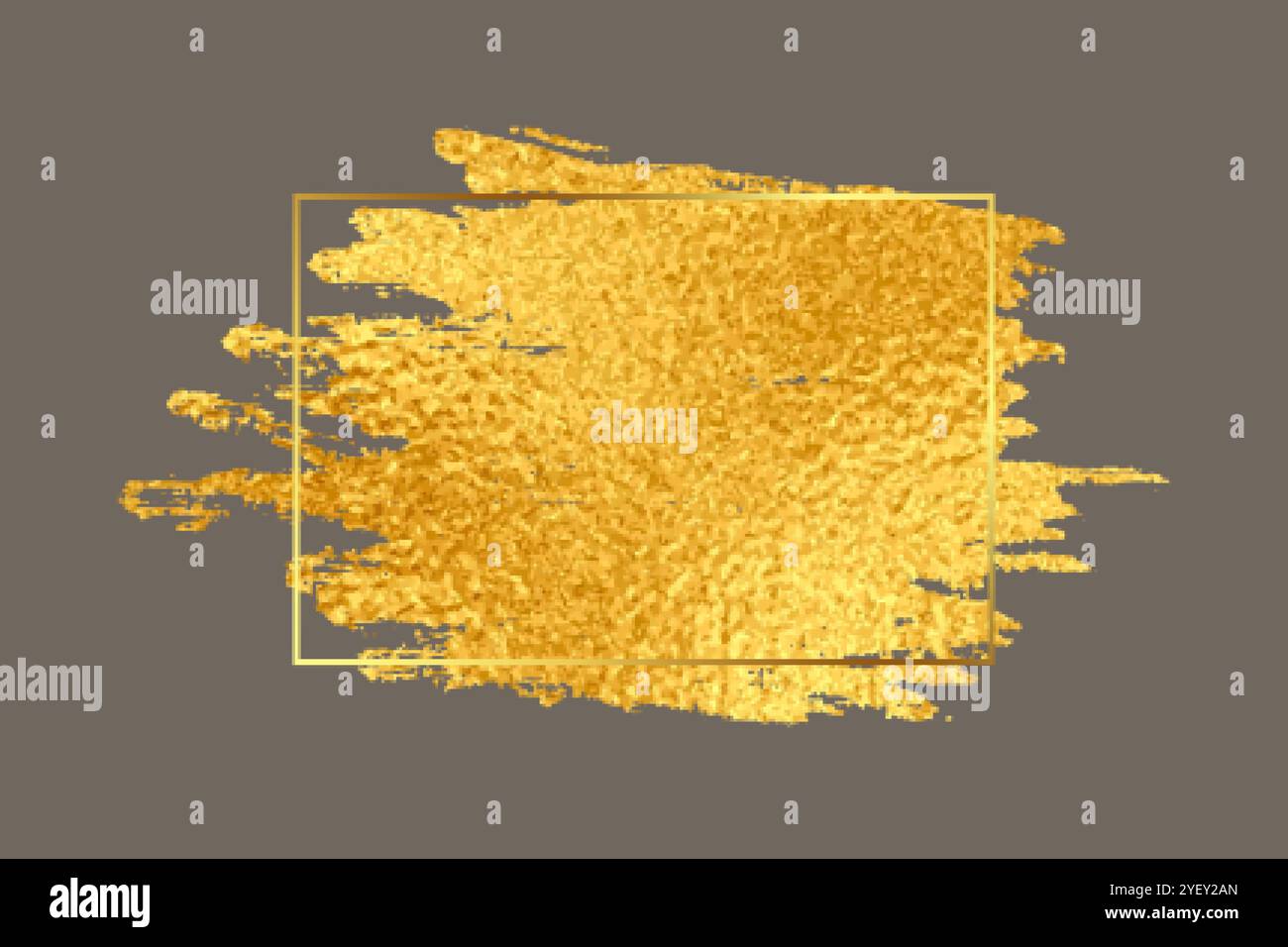 abstract golden brush stroke with foil texture background Stock Vector Image & Art - Alamy