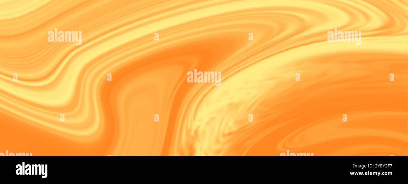 bright yellow liquid marble texture banner design Stock Vector Image ...
