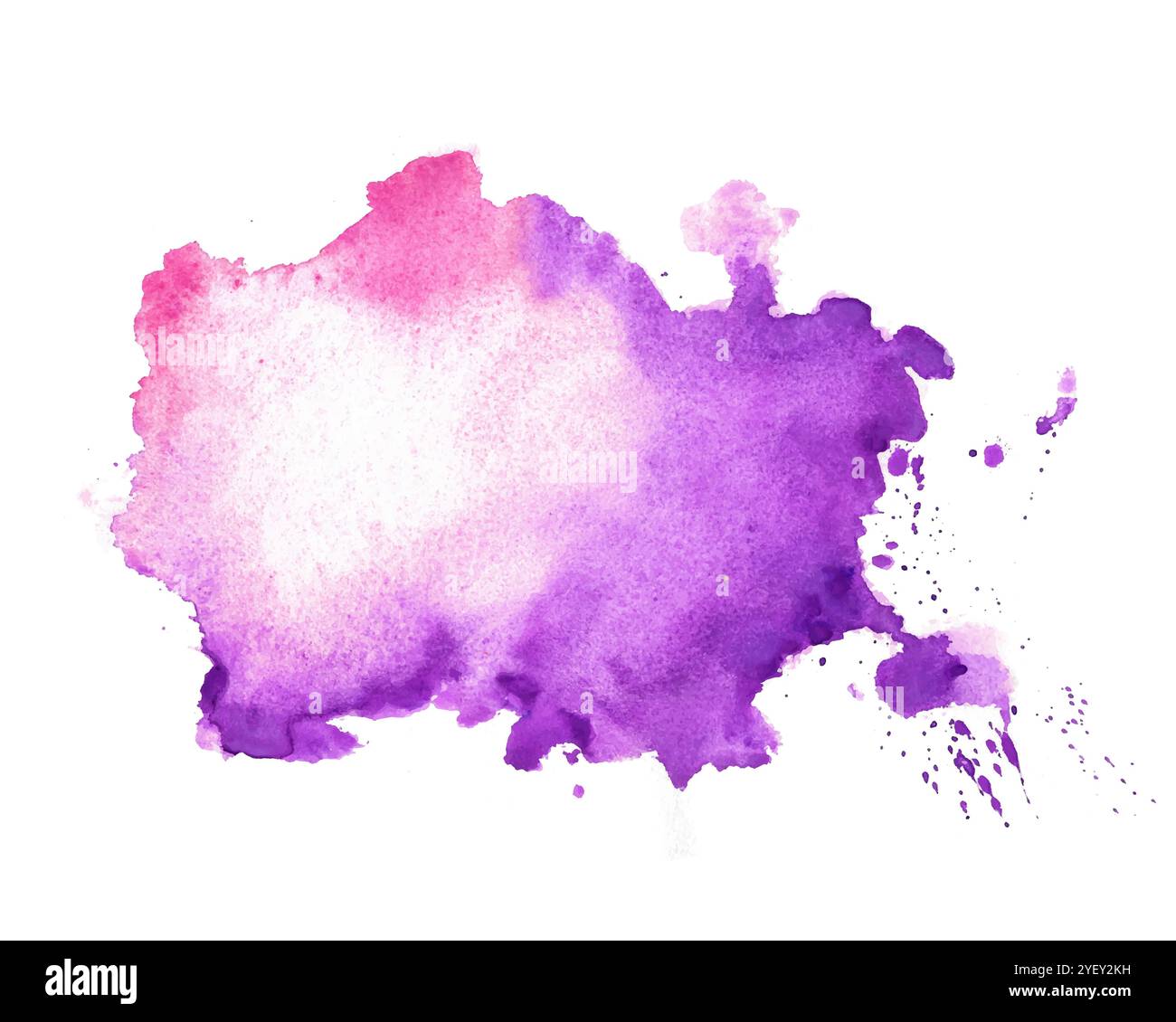 Ink in water purple Stock Vector Images - Alamy