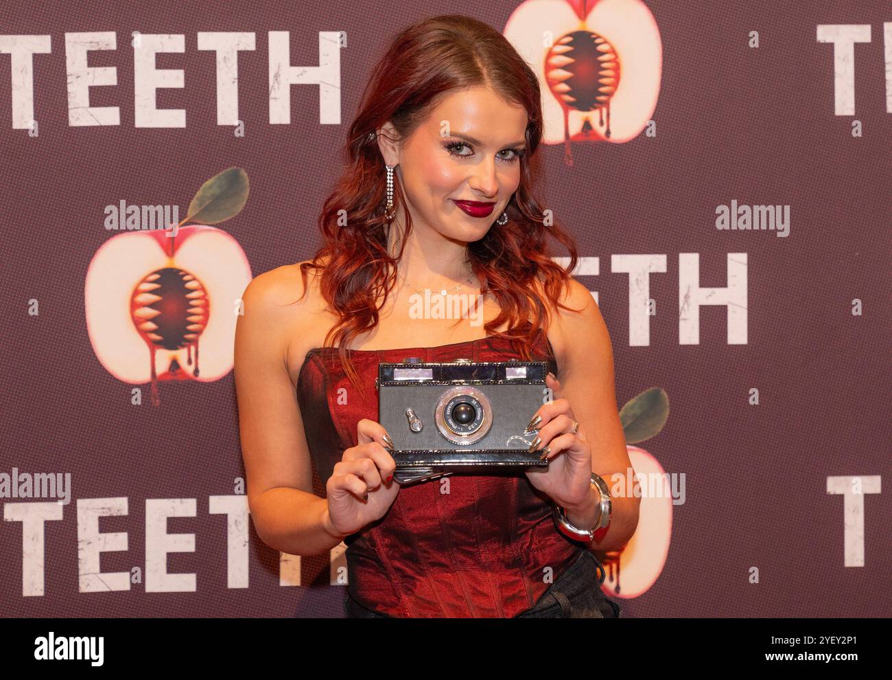 New York, USA. 31st Oct, 2024. Abigail Barlow attends Off-Broadway ...