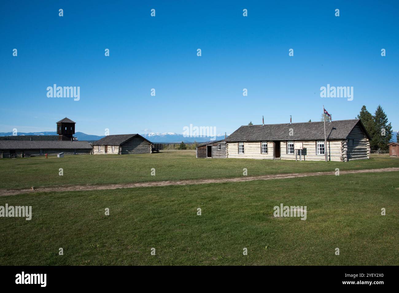 Fort Steele in East Kootenay Region of British Columbia in Canada is an ...