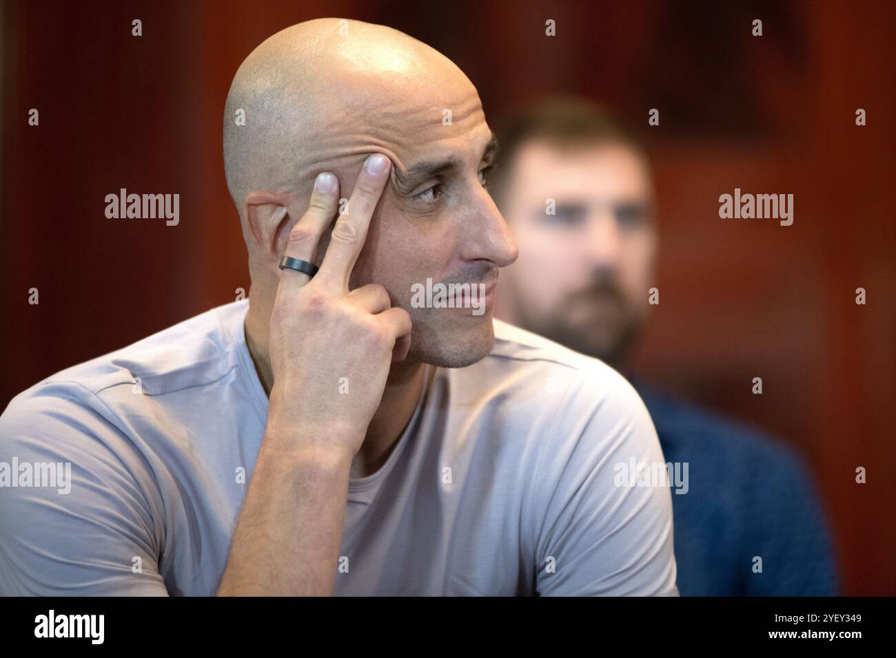 Buenos Aires (1st November 2024). Manu Ginobili and Andres Nocioni. The ...
