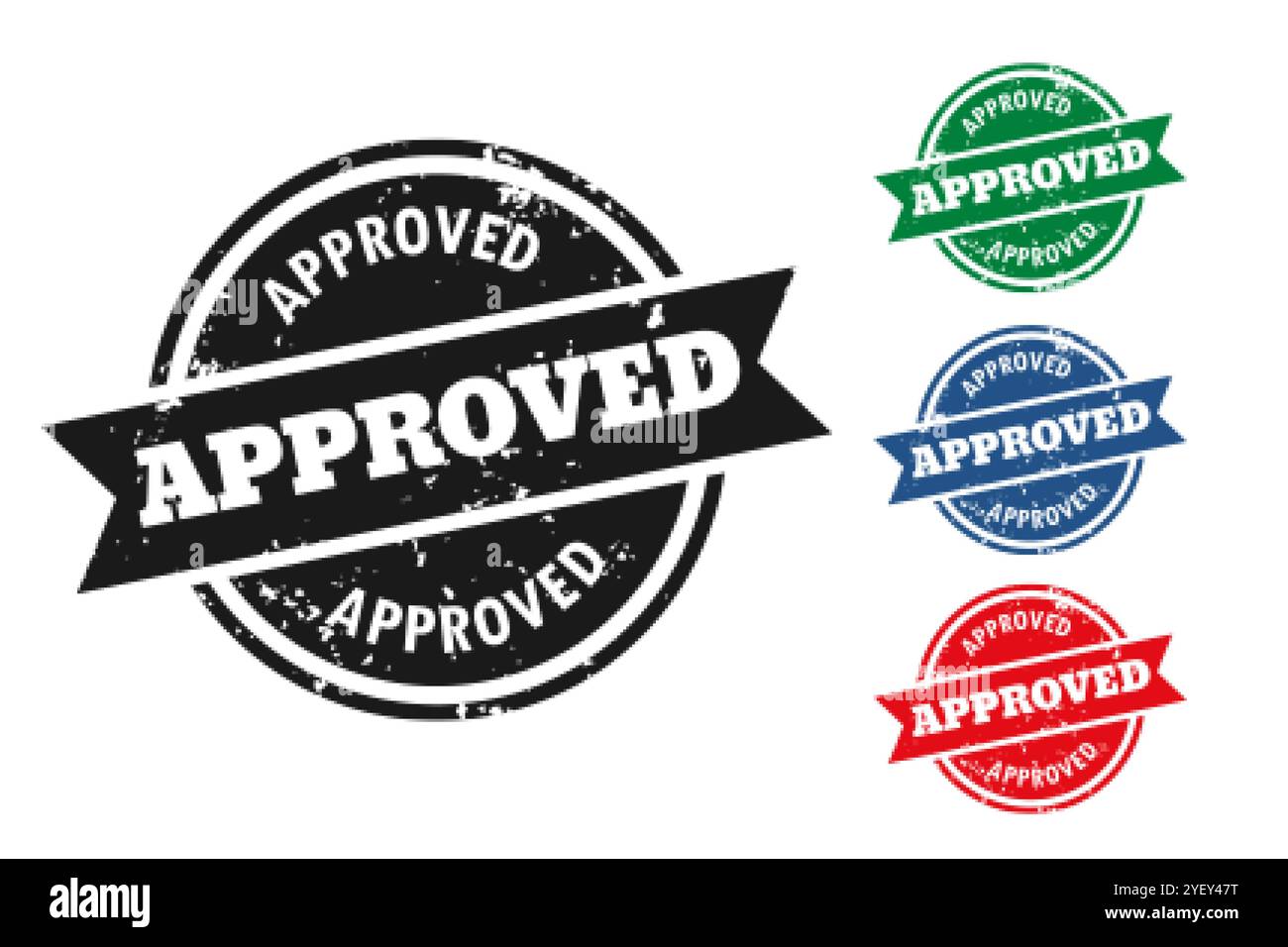 Grunge style check mark Stock Vector Images - Alamy