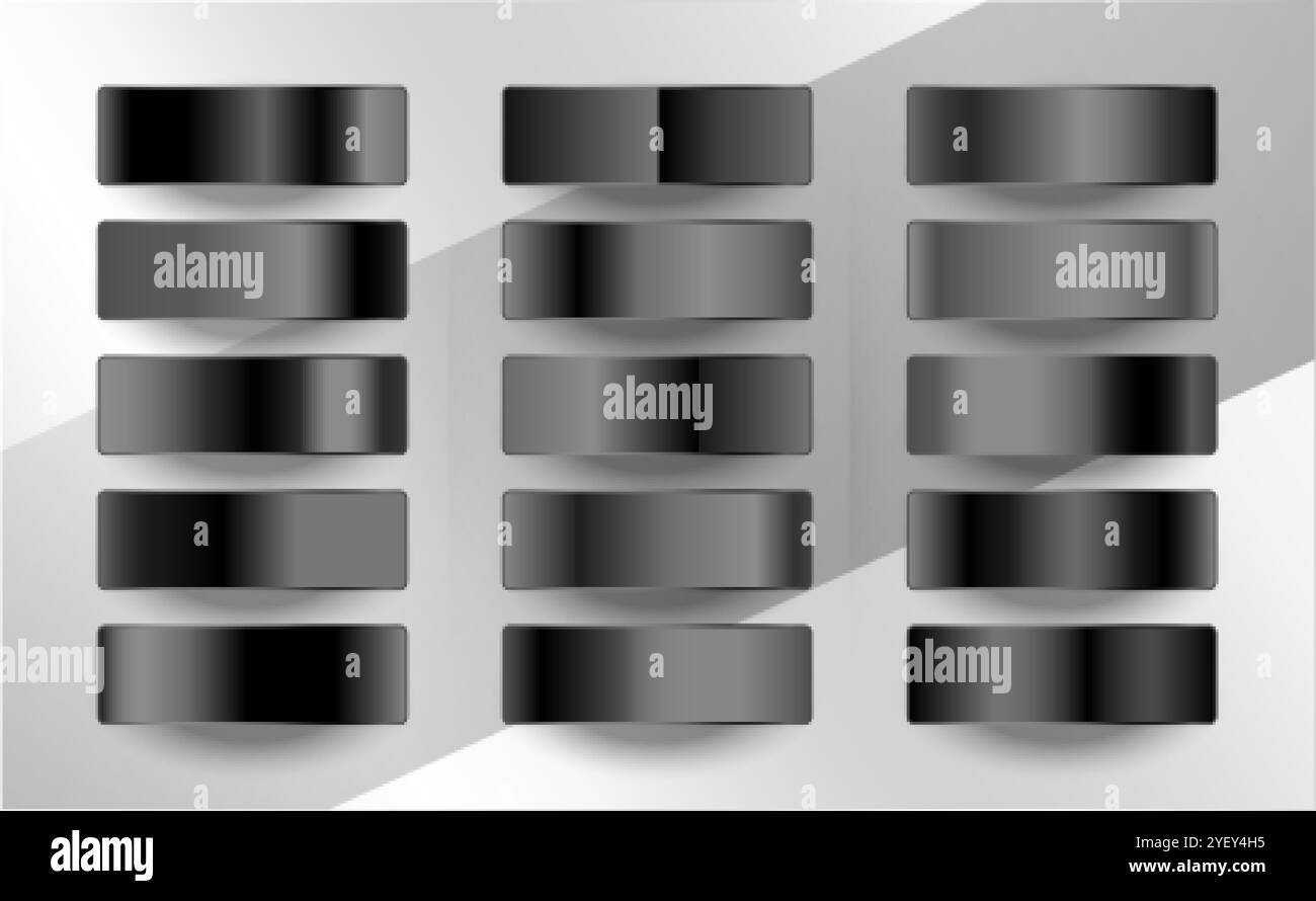 Matte black Stock Vector Images - Alamy