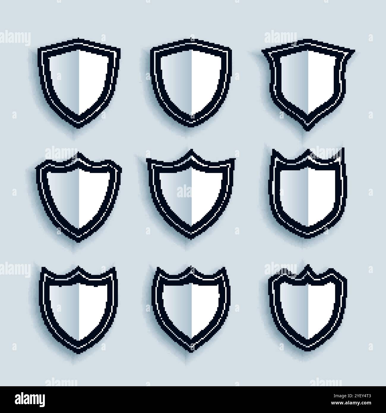 Collection police badges Stock Vector Images - Alamy