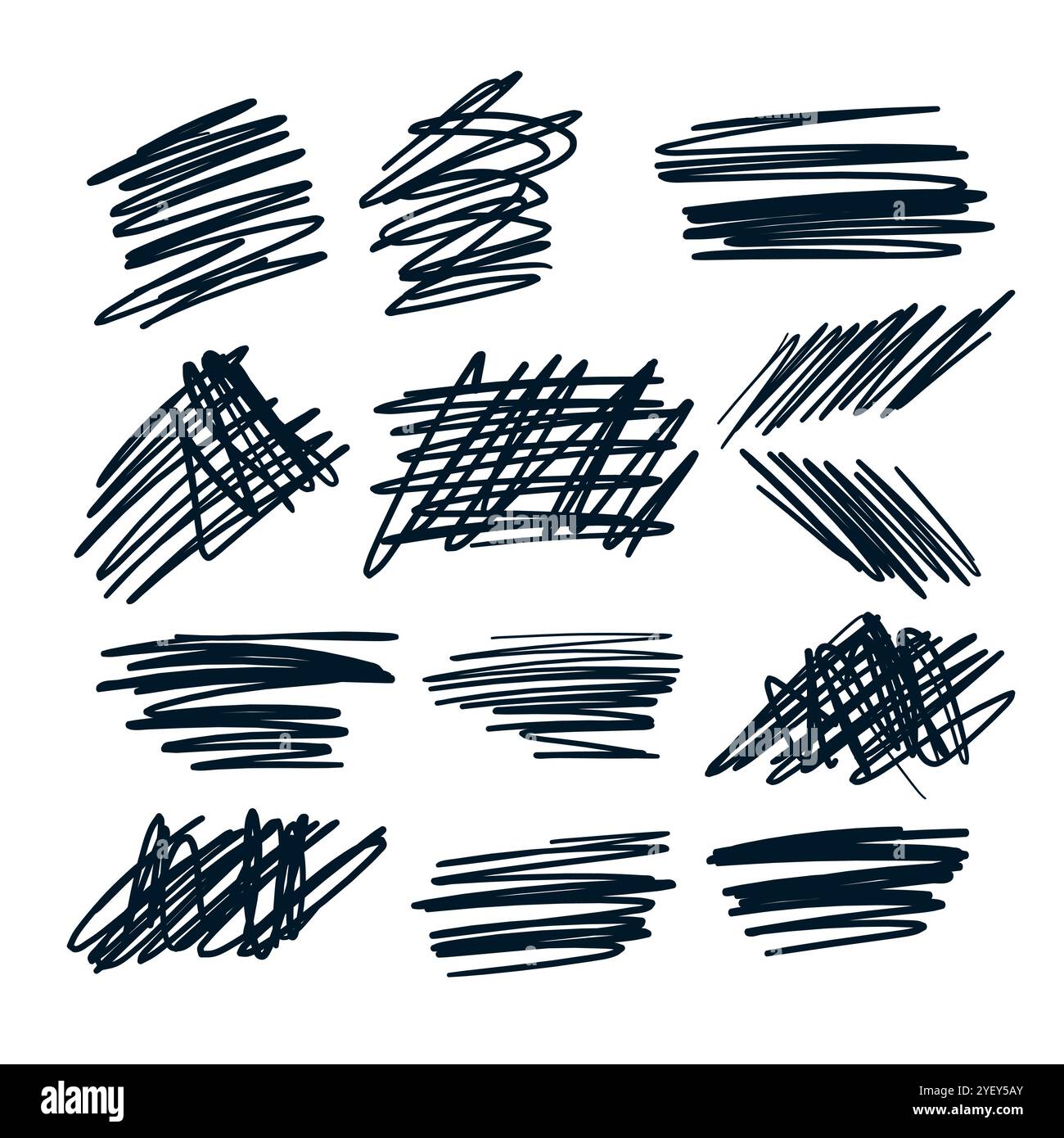 Random sketch Stock Vector Images - Alamy