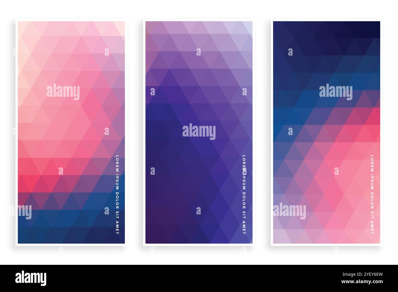 Stylish standee template hi-res stock photography and images - Alamy