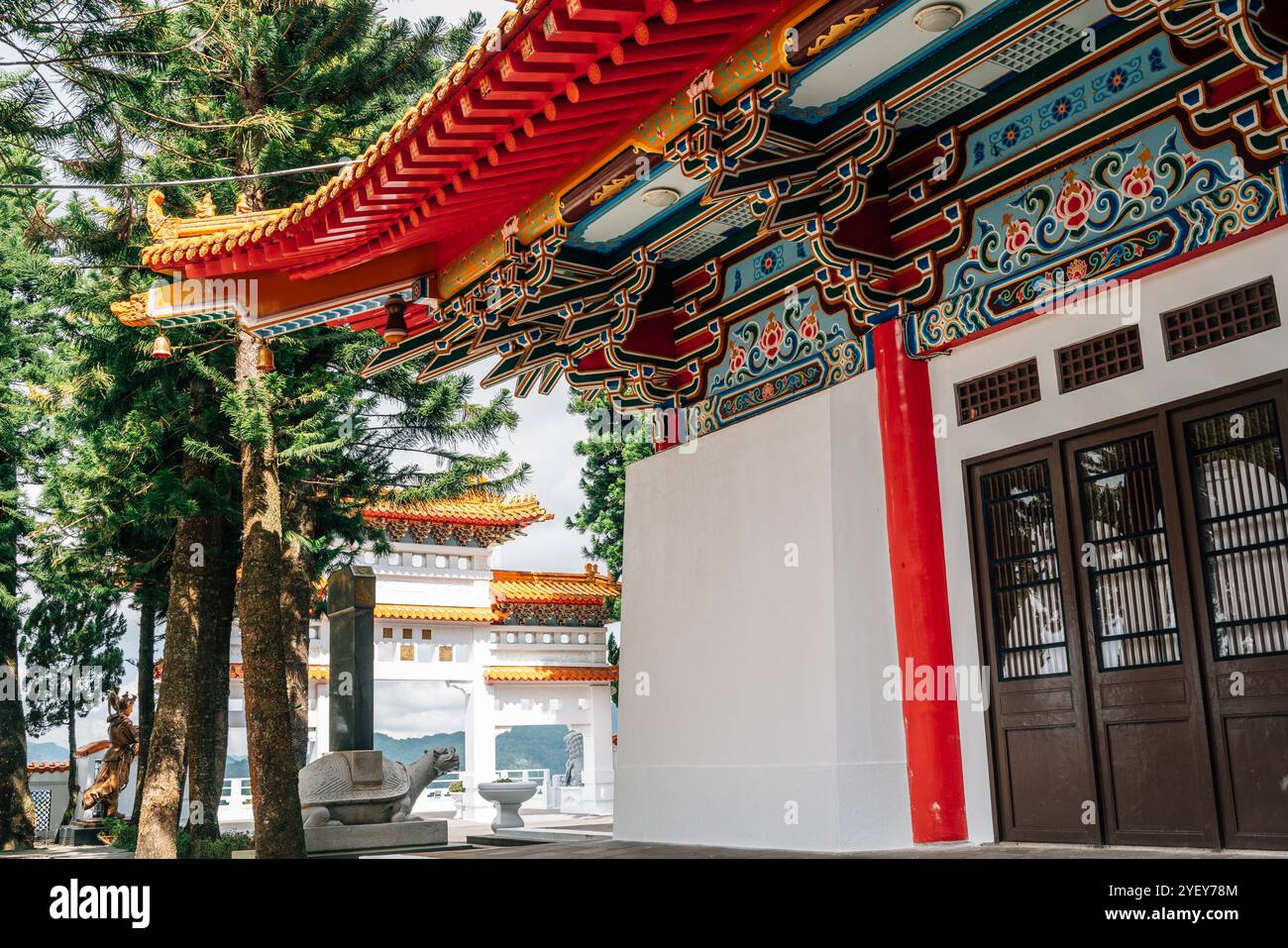 Nantou County, Taiwan - October 9, 2024 : Sun Moon Lake Xuan Zang ...