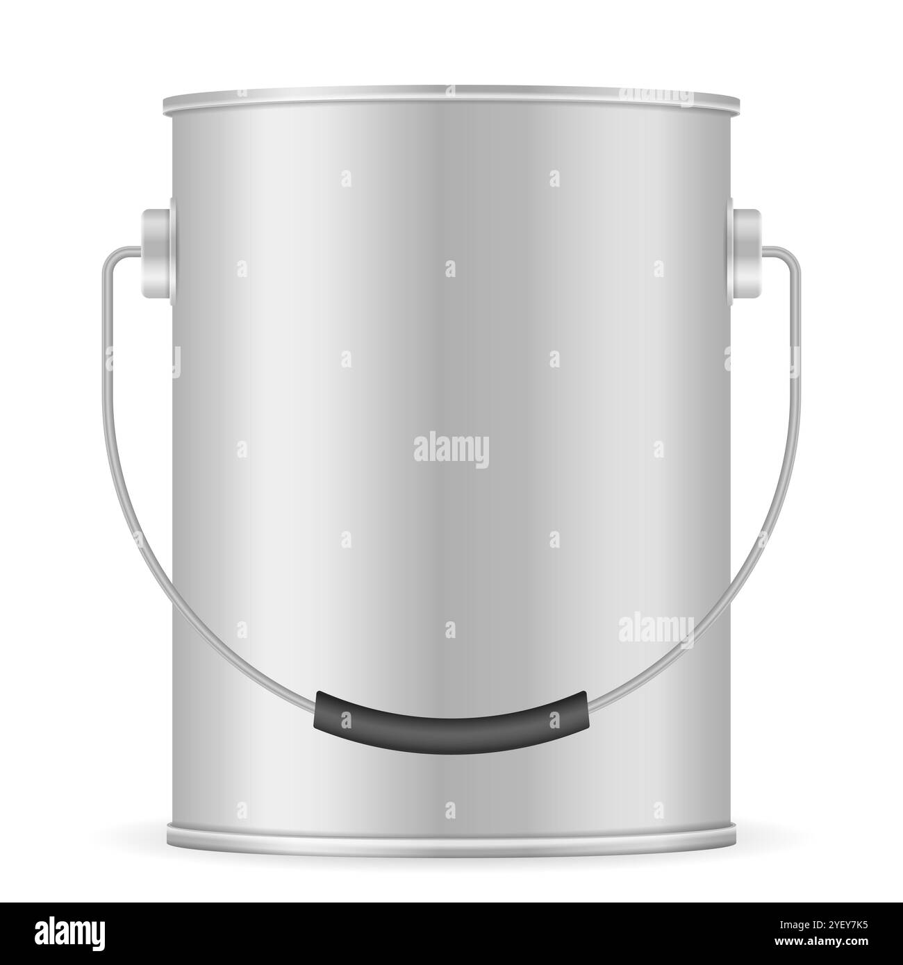 Paint container on a white background. Vector illustration Stock Photo ...