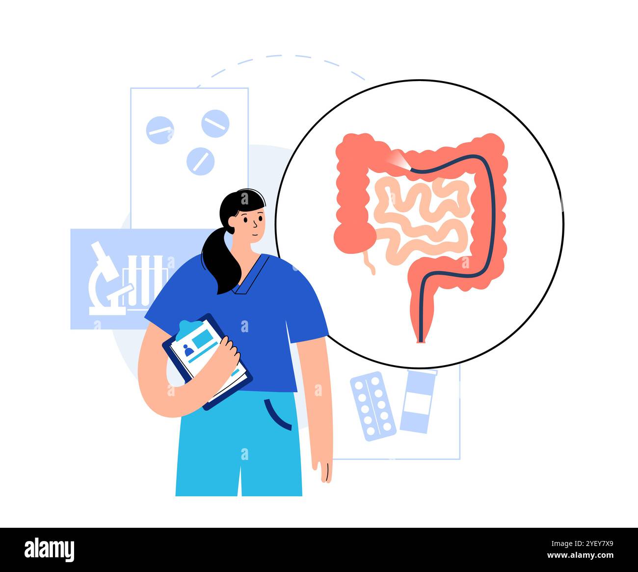 Large intestine endoscopy hi-res stock photography and images - Alamy