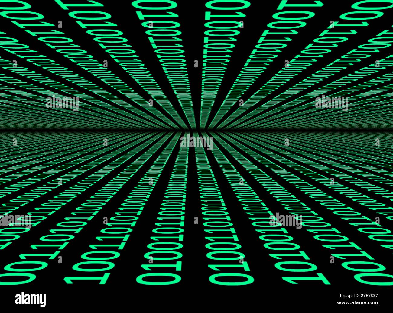 Infinite data, conceptual illustration Stock Photo - Alamy