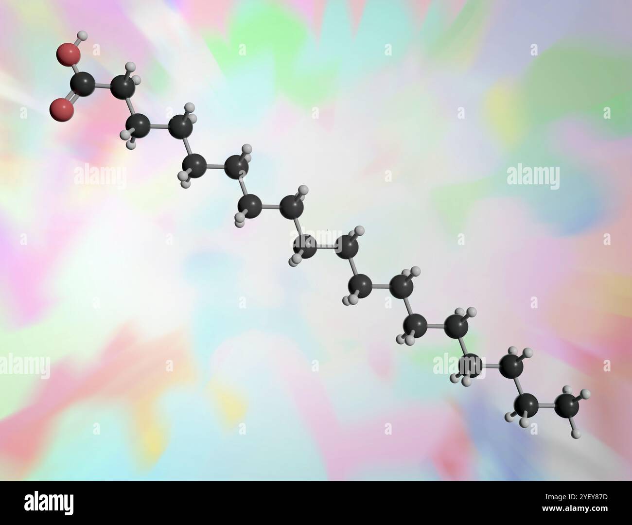 Stearic acid molecule hi-res stock photography and images - Alamy