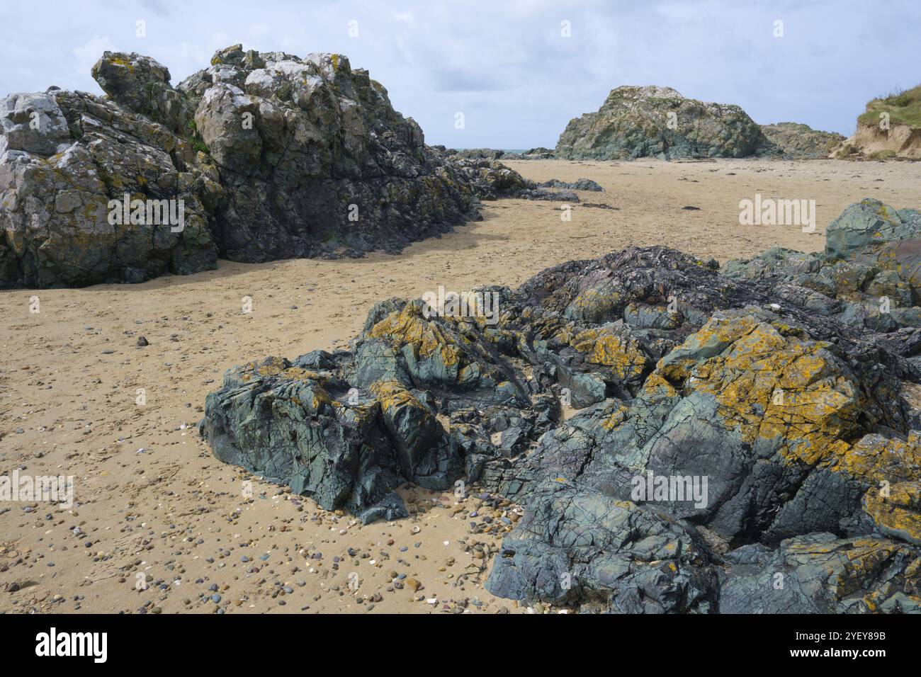 Basaltic pillow lava formed from underwater volcanic activity between ...