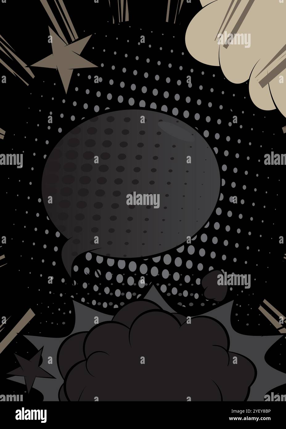 Cartoon gray comic book background hi-res stock photography and images ...