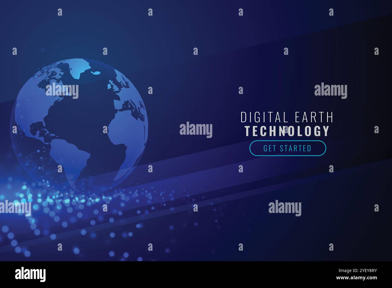 Earth particle Stock Vector Images - Alamy