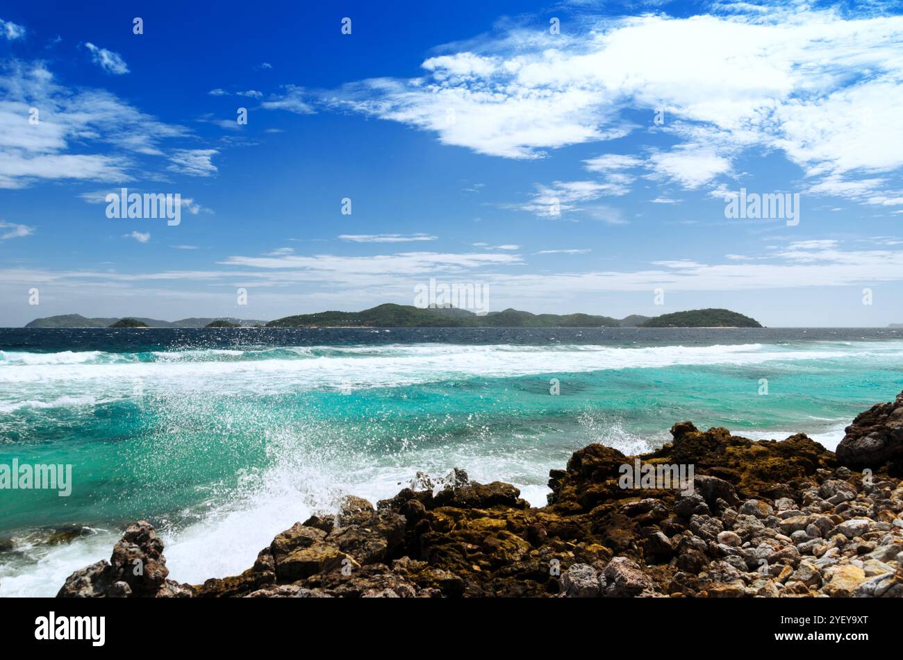 Tropical landscape. Coron island, Philippines Stock Photo - Alamy