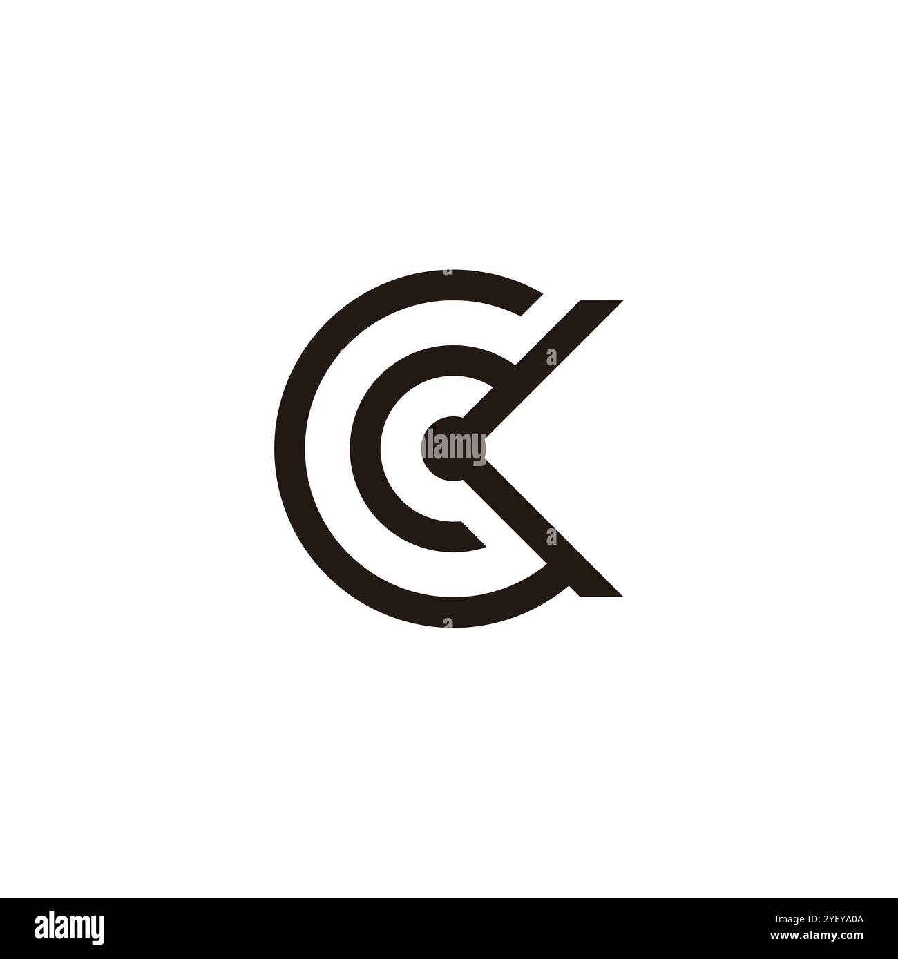 letter ck circle rotate motion logo vector Stock Vector Image & Art - Alamy
