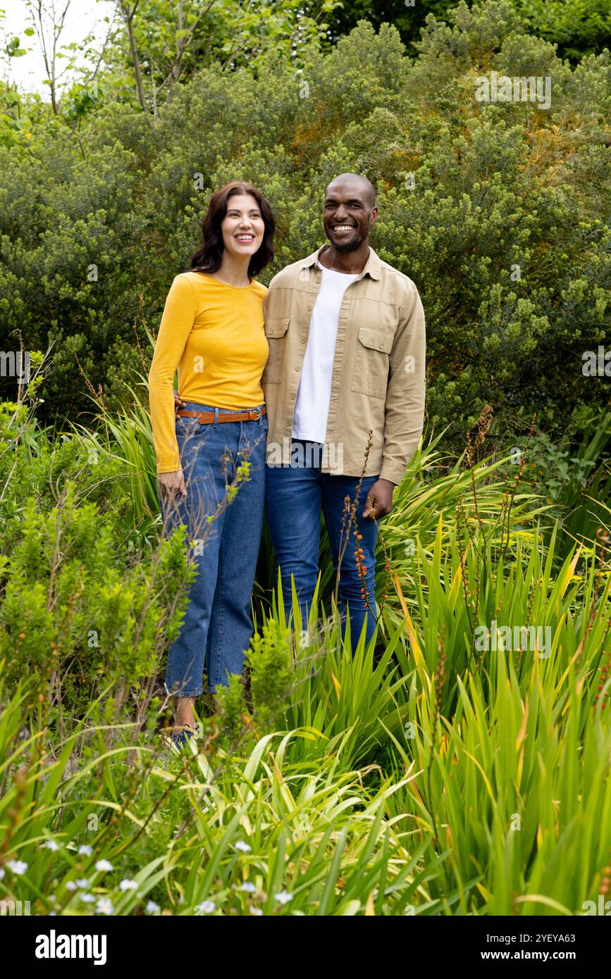 Couple in love enjoying walk hi-res stock photography and images - Alamy