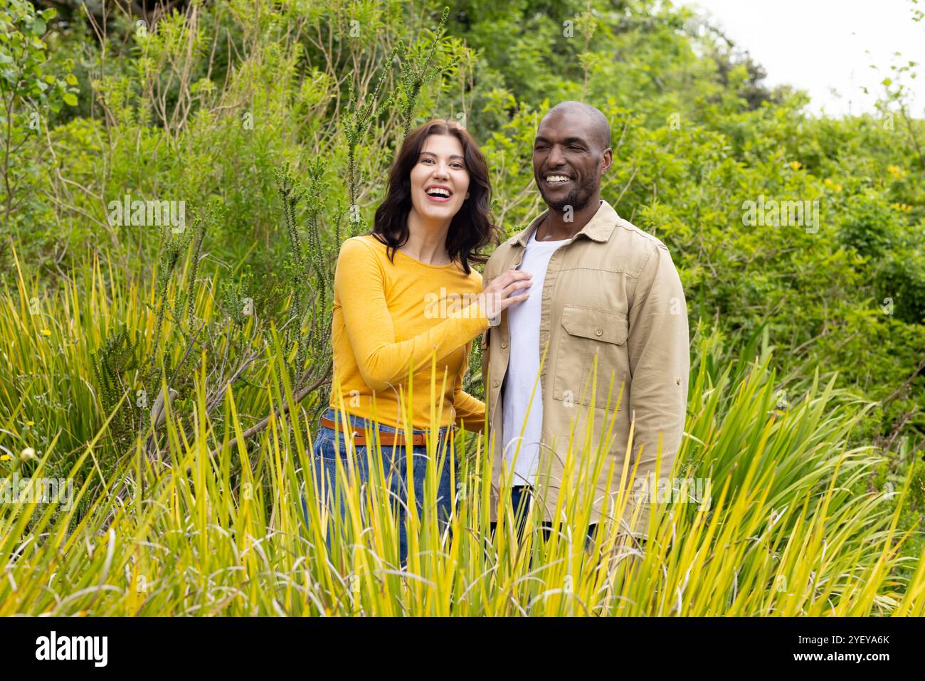Multiracial couple young lovers hi-res stock photography and images - Alamy