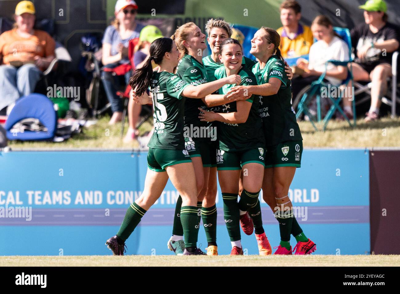 Canberra, Australia; 2nd Nov 2024: Mary Stanic-Floody of Canberra ...