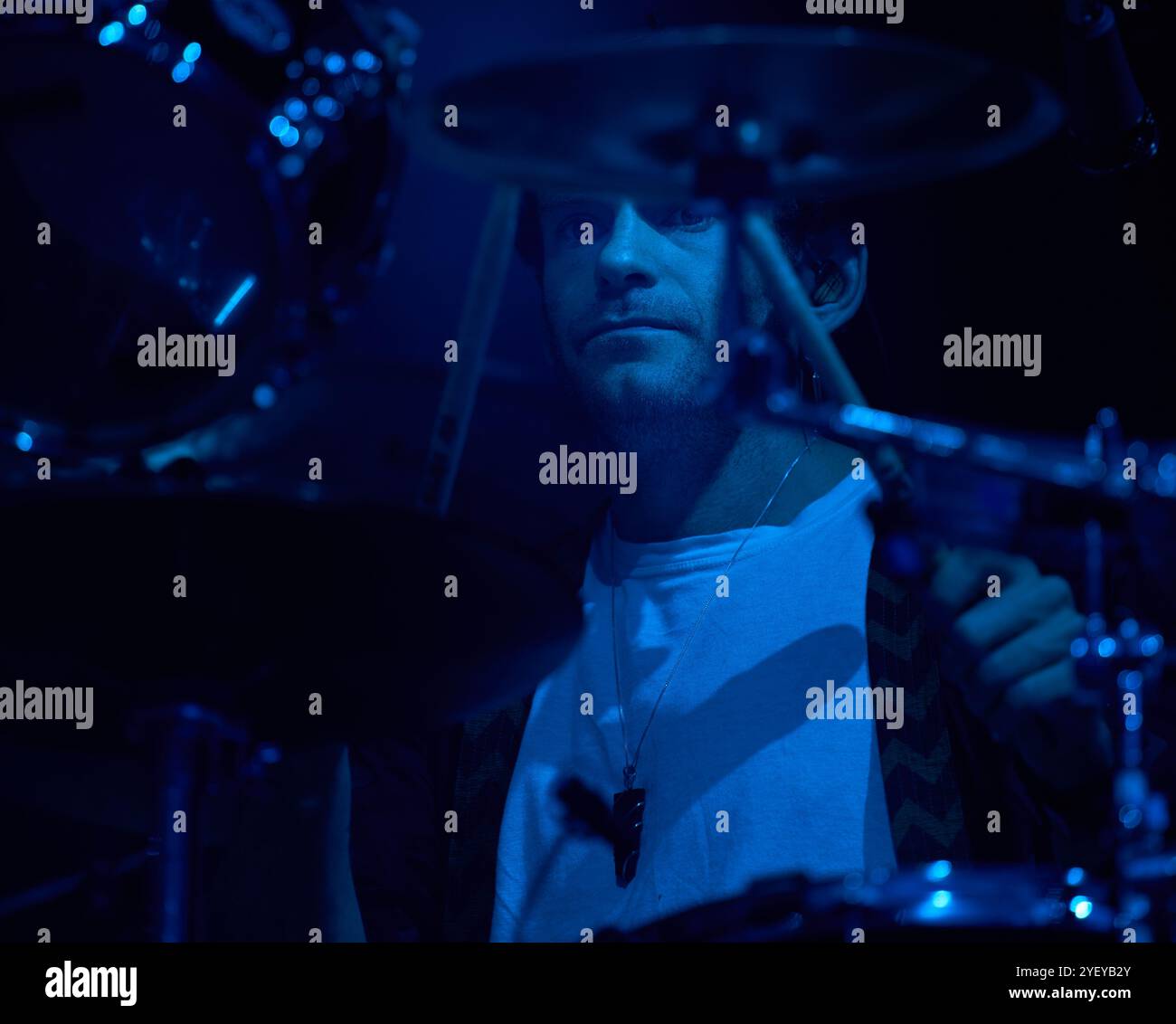 St. Augustine, Florida, USA, 1st Nov, 2024. Goose Concert. Drummer ...