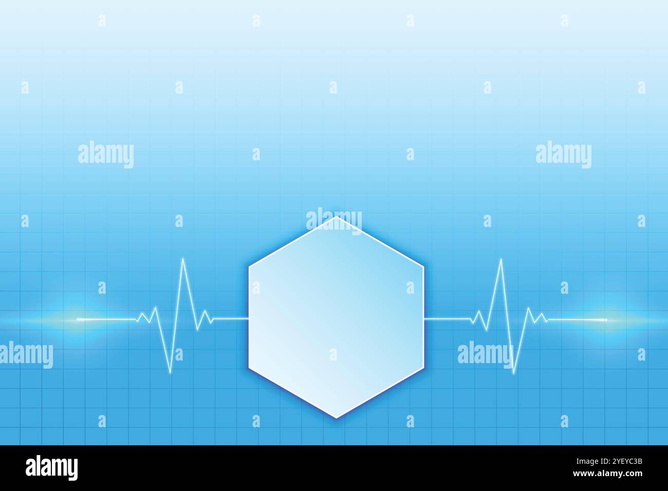 medical background with heartbeat line design Stock Vector Image & Art ...