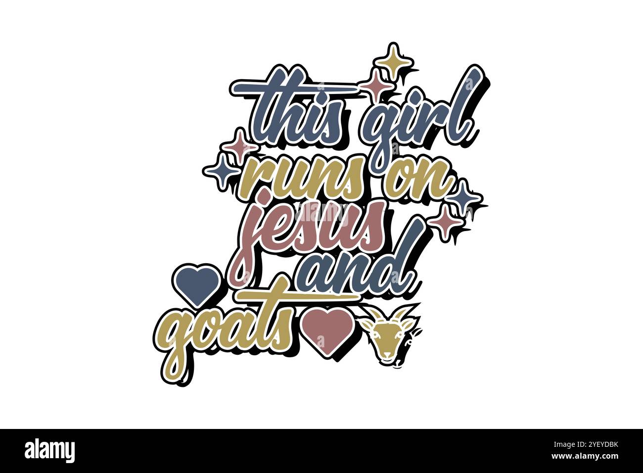 Goat sheep head ranch Stock Vector Images - Alamy