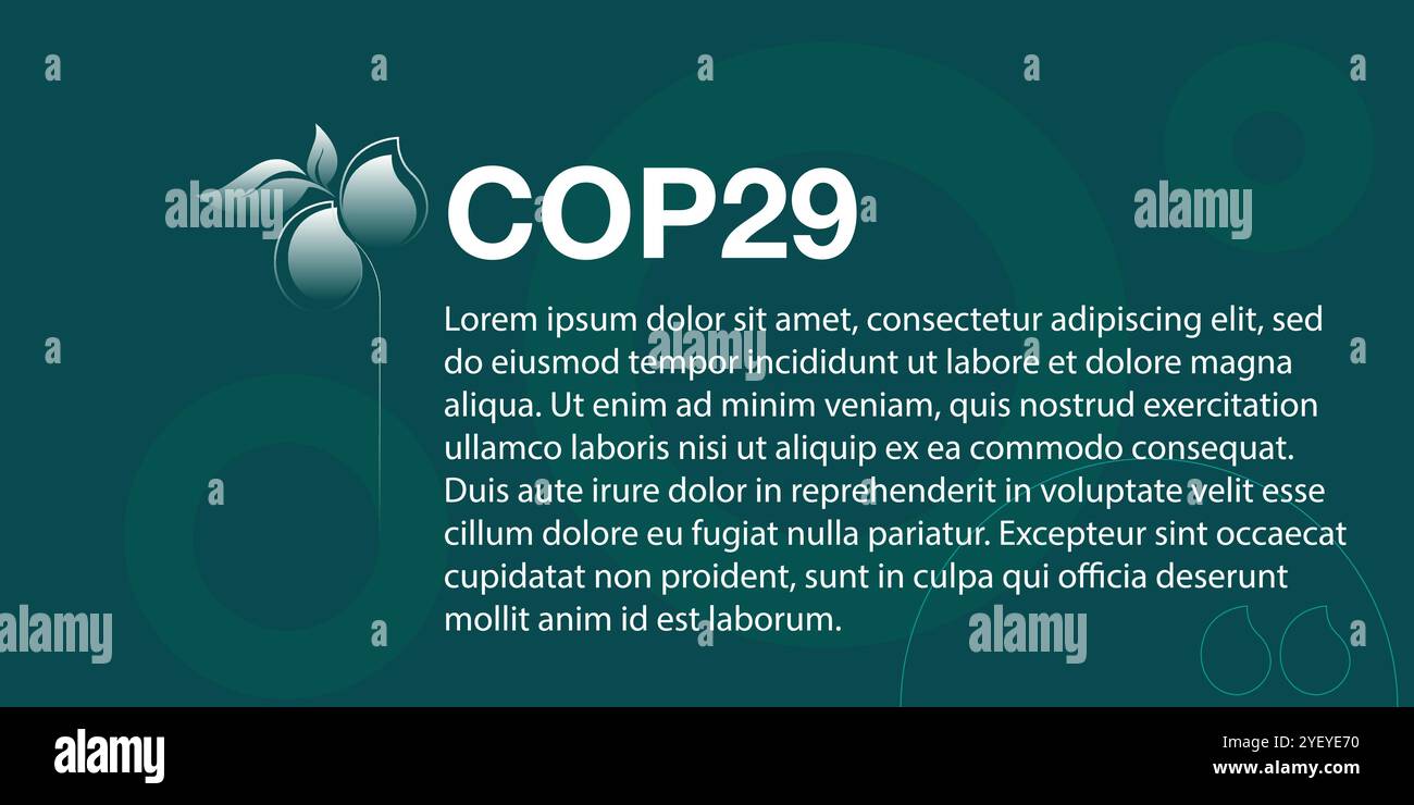COP29 Quote. Vector Illustration. Baku, Azerbaijan. 18.09.2024 Stock ...