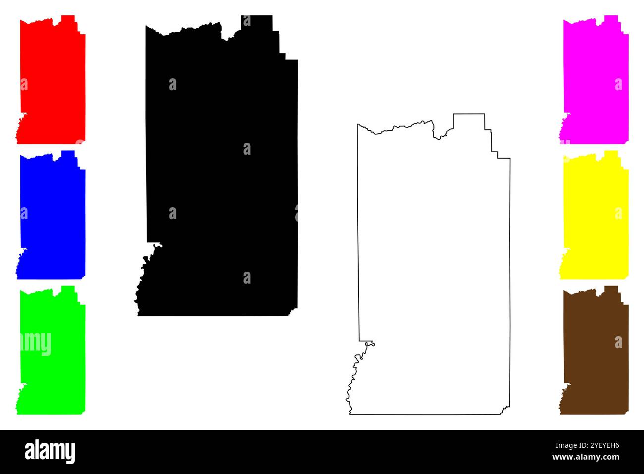 Map of vernal utah Stock Vector Images - Alamy