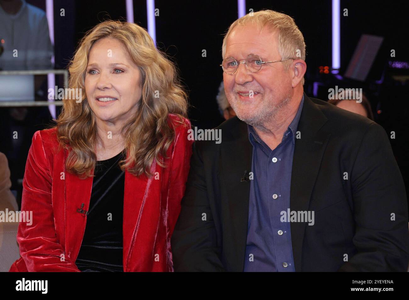 Ann-Kathrin Kramer mit Ehemann Harald Krassnitzer bei der Aufzeichnung ...