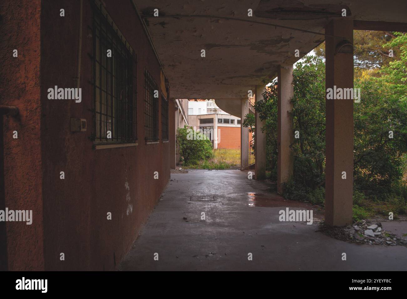 Lost places at Alberoni beach on the island of Lido in the Venice ...