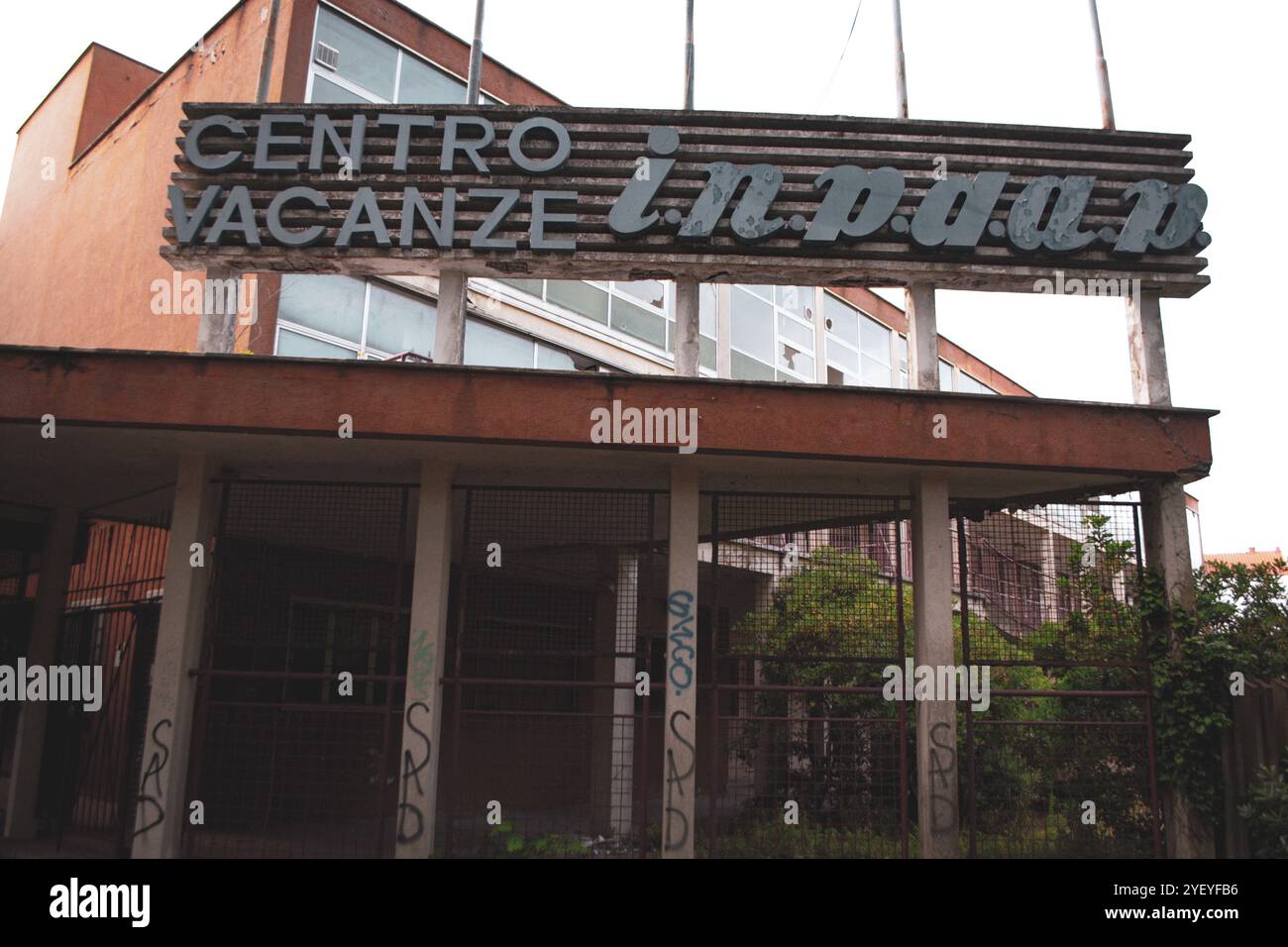 Lost places at Alberoni beach on the island of Lido in the Venice ...