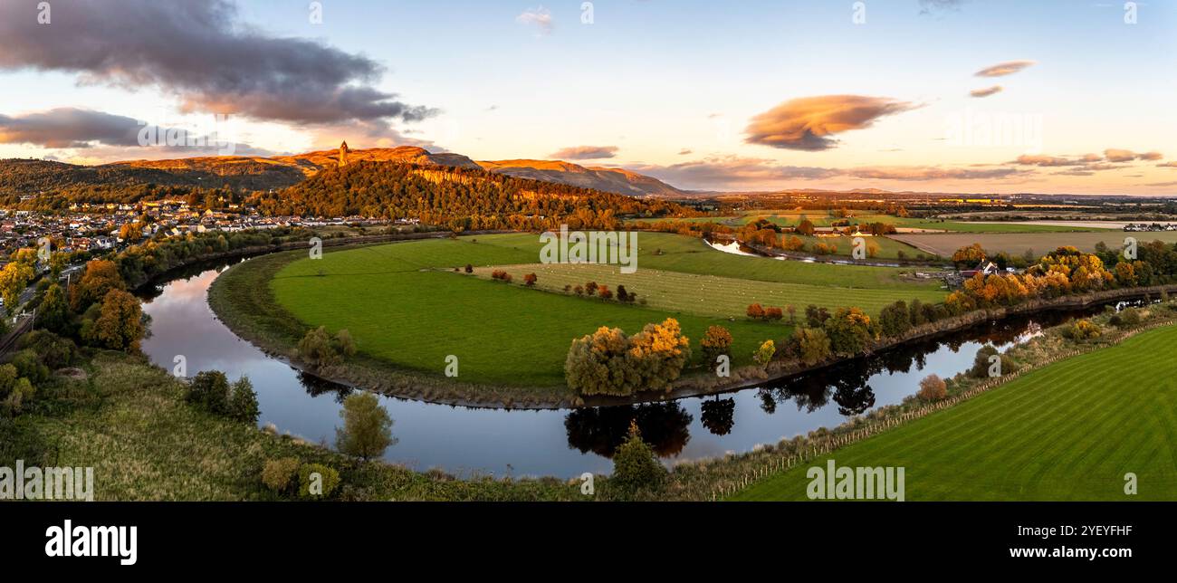 Stirling scotland aerial hi-res stock photography and images - Alamy