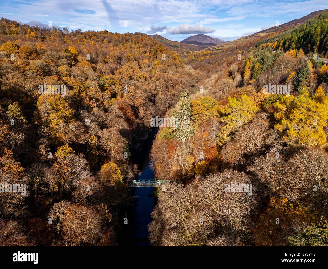 The Pass of Killiecrankie, Perthshire, Scotland, UK Stock Photo - Alamy
