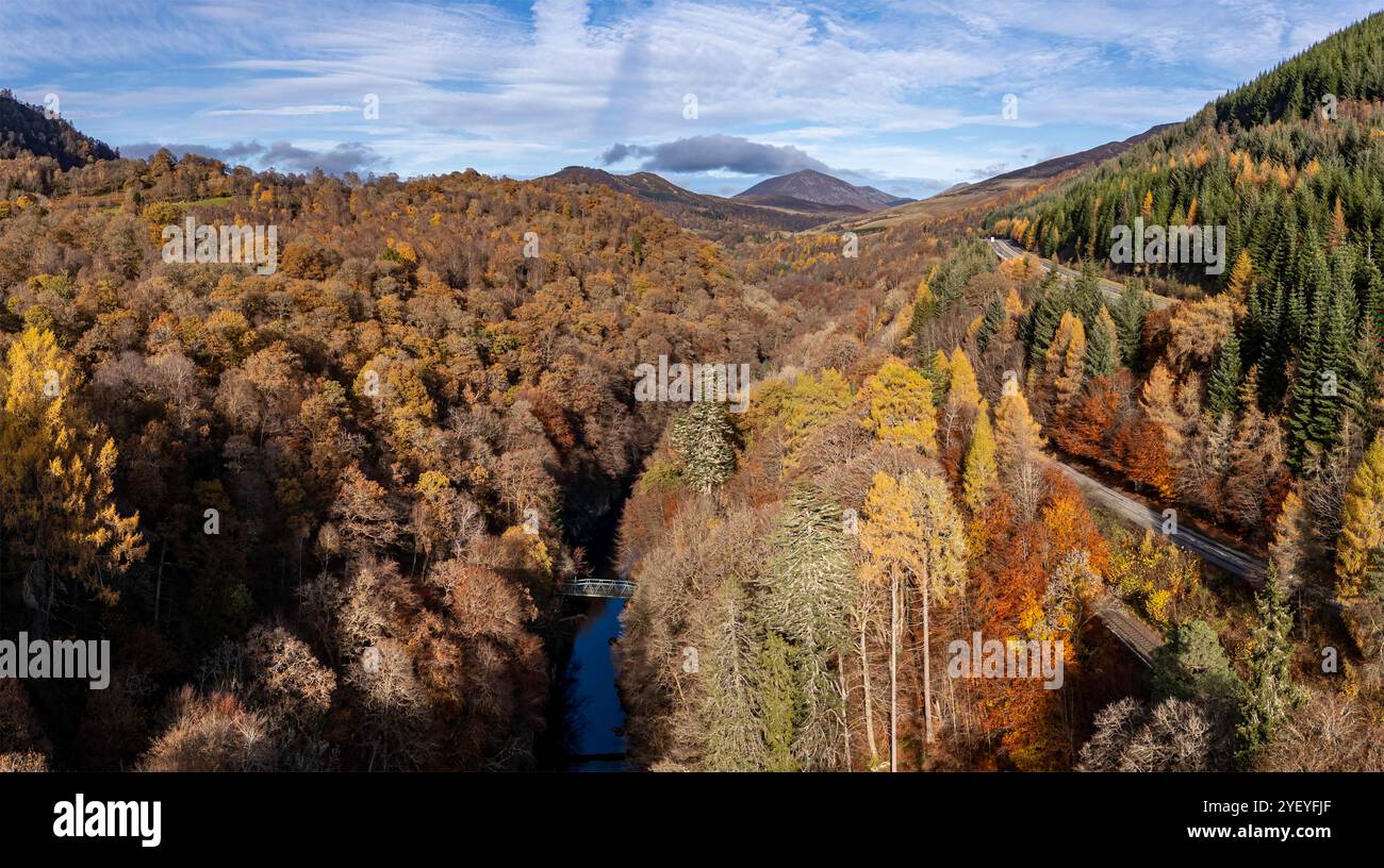 The Pass of Killiecrankie, Perthshire, Scotland, UK Stock Photo - Alamy