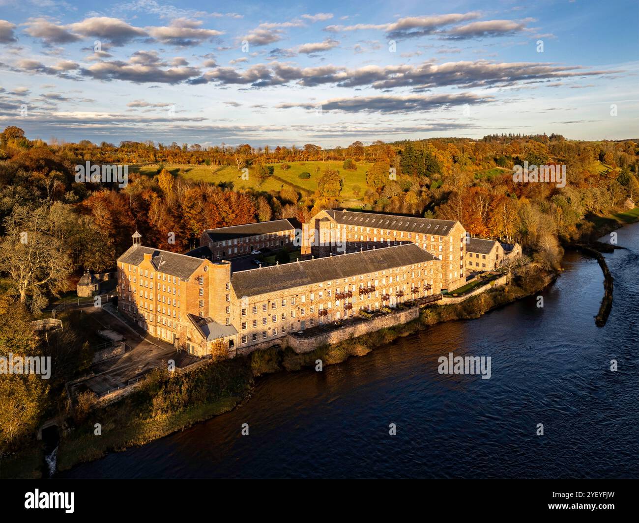 Stanley Mills, Stanley, Perth, Scotland, UK Stock Photo - Alamy