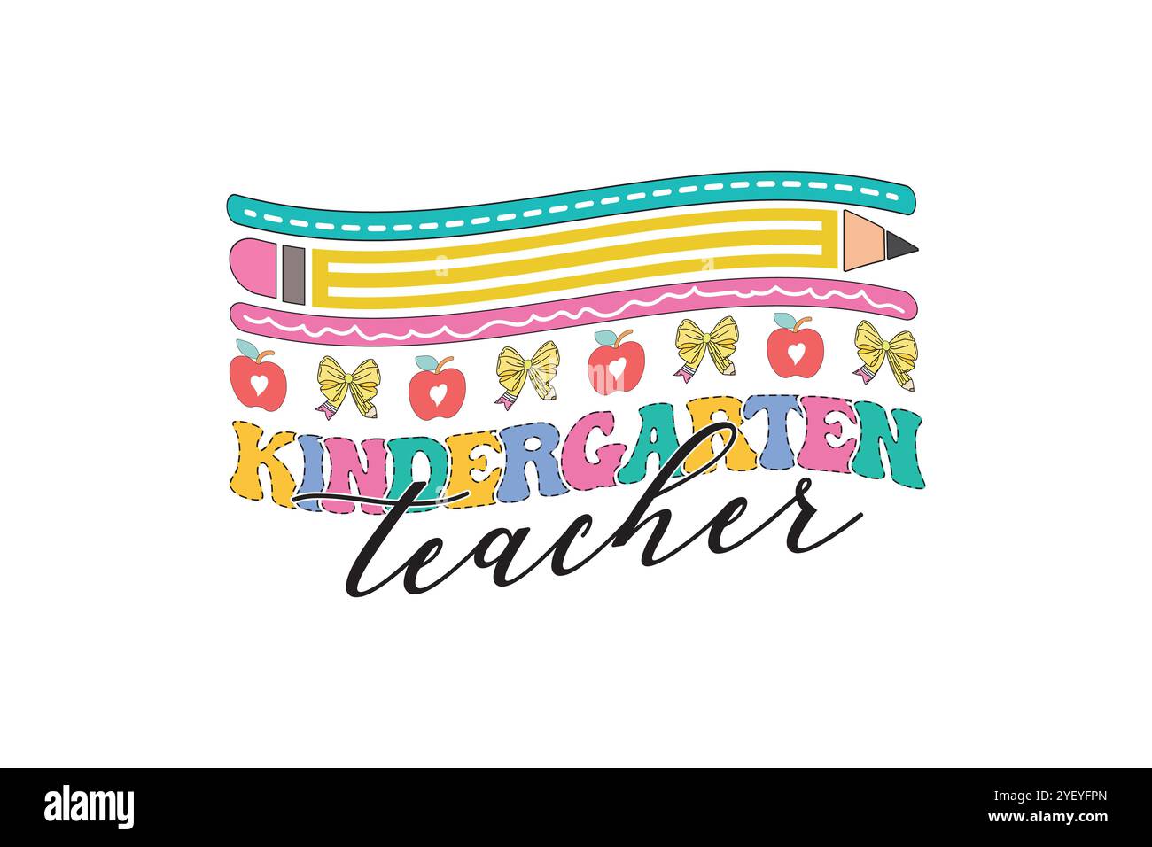 Teacher Grid SVG Design Stock Vector Image & Art - Alamy