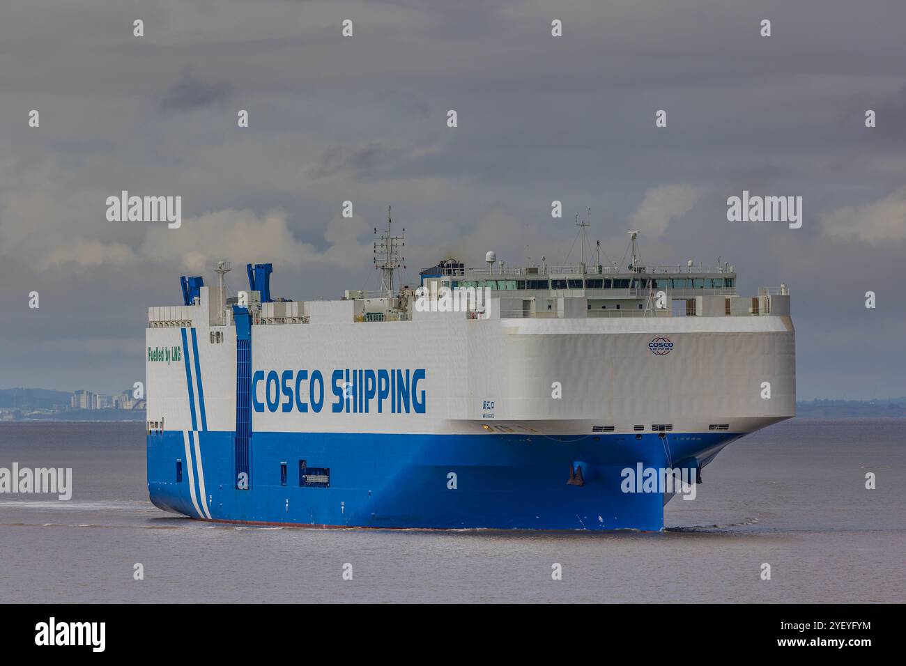 Vehicle carrier Min Jiang Kou heading to Royal Portbury docks on her ...