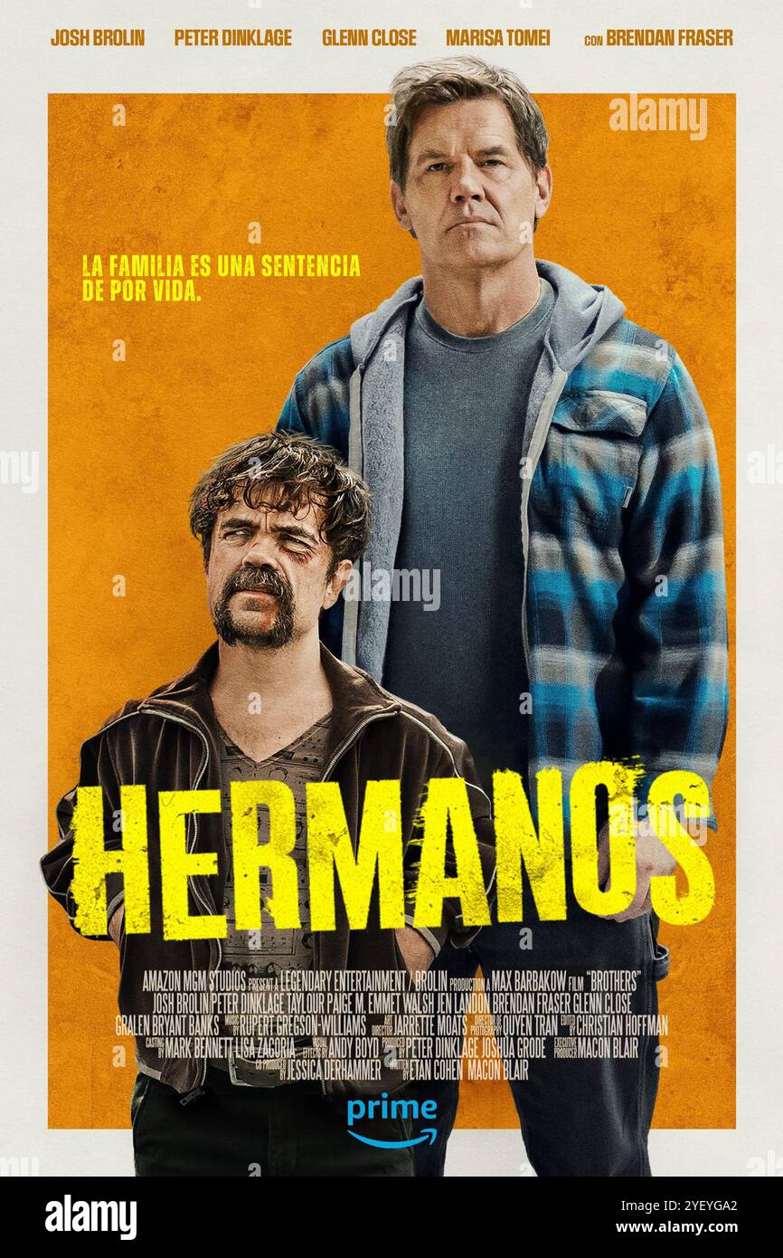 PETER DINKLAGE and JOSH BROLIN in BROTHERS (2024), directed by MAX ...