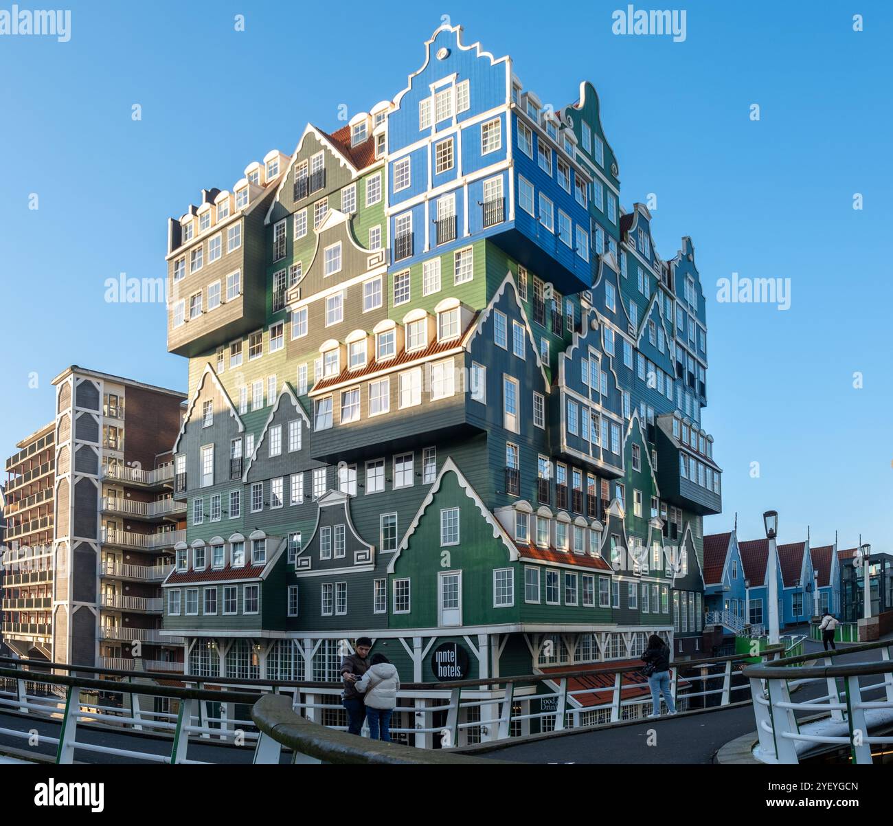 Zaandam Netherlands 23 October 2024 as visitors admire the striking ...