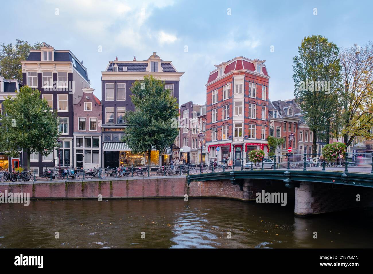 Amsterdam 23 October 2024, Autumn unfolds in Amsterdam, highlighting ...