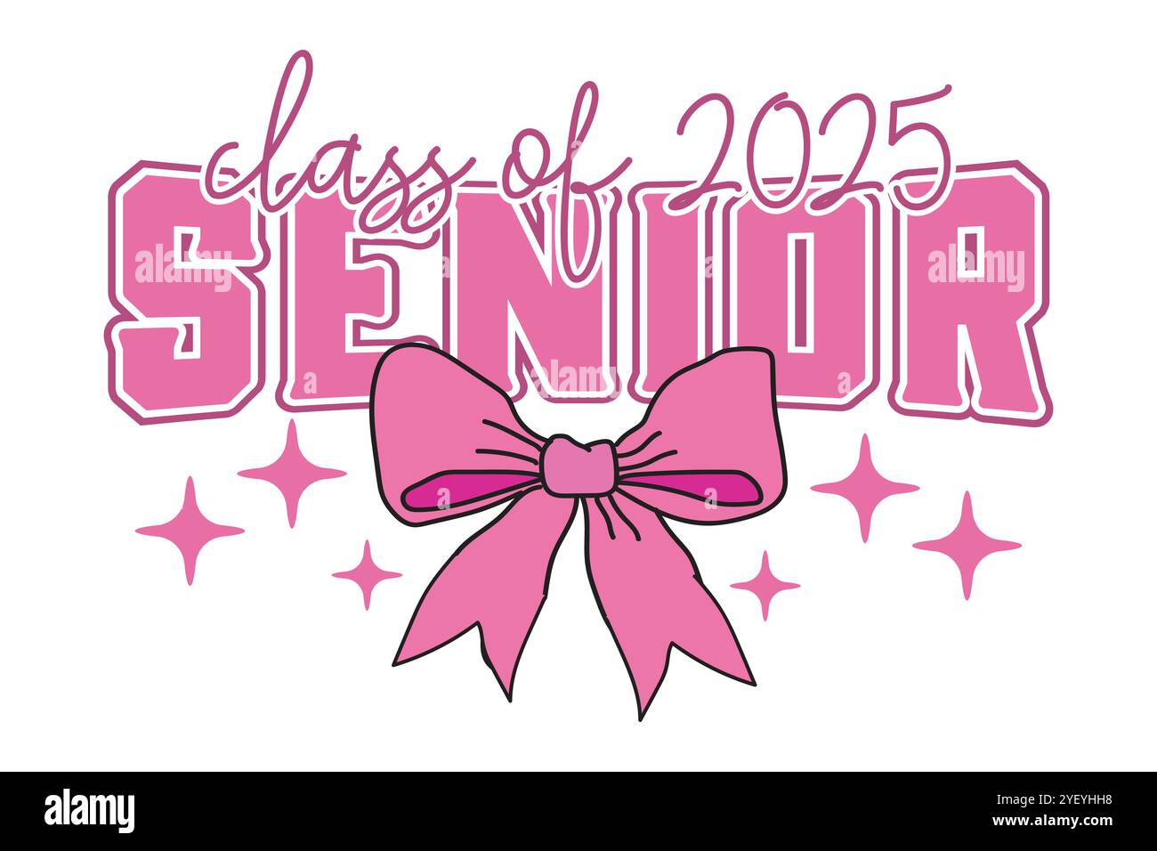Senior 2025 shirts Stock Vector Image & Art - Alamy