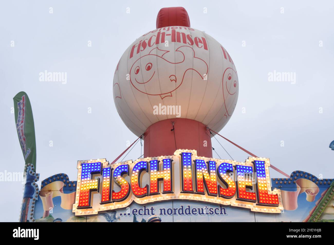 Fisch Insel Schausteller StandBremen 01.11.2024 Bremer Freimarkt-Ischa ...