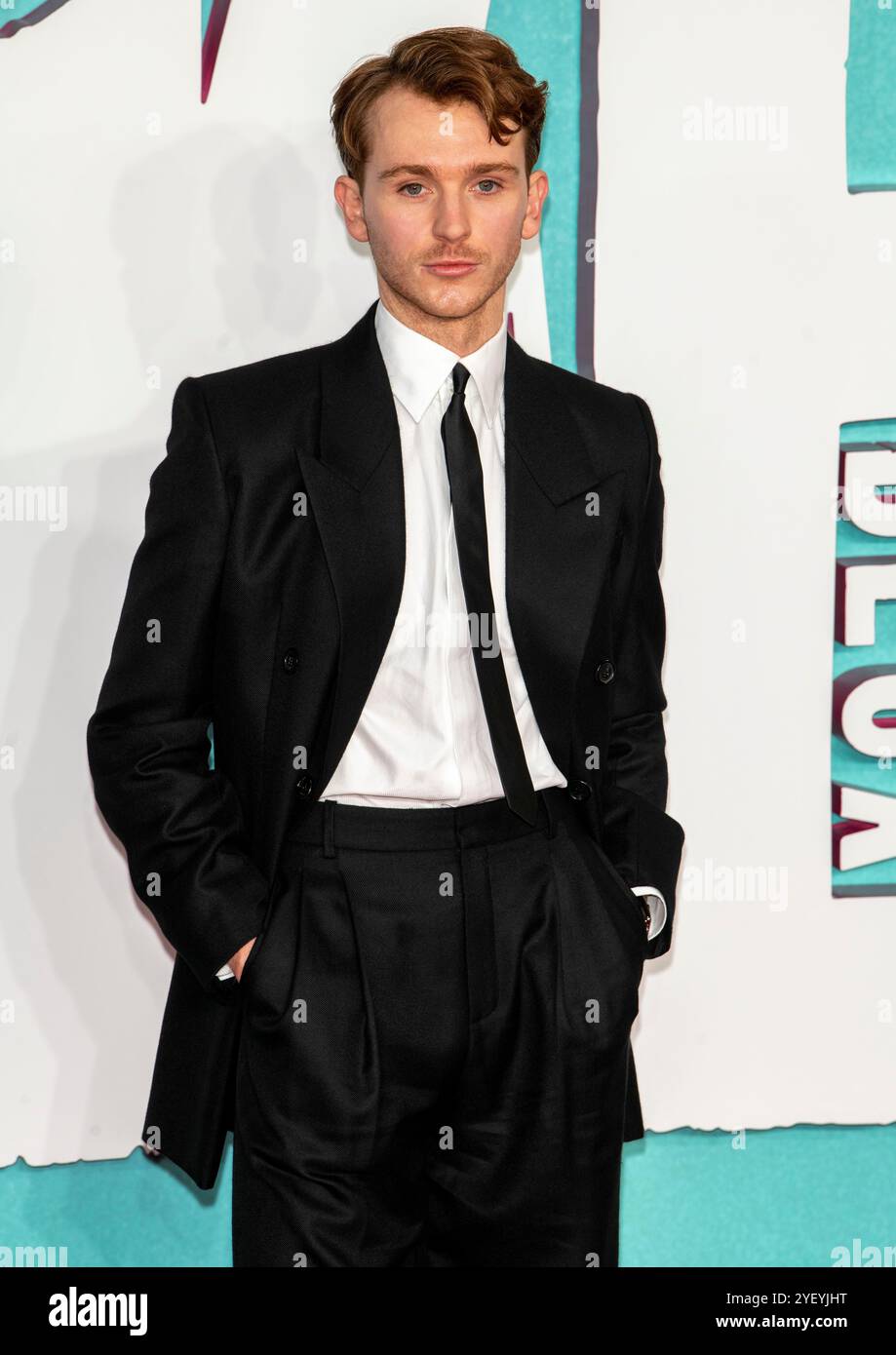 Harry Lawtey at the Joker: Folie À Deux UK Premiere at Cineworld in ...