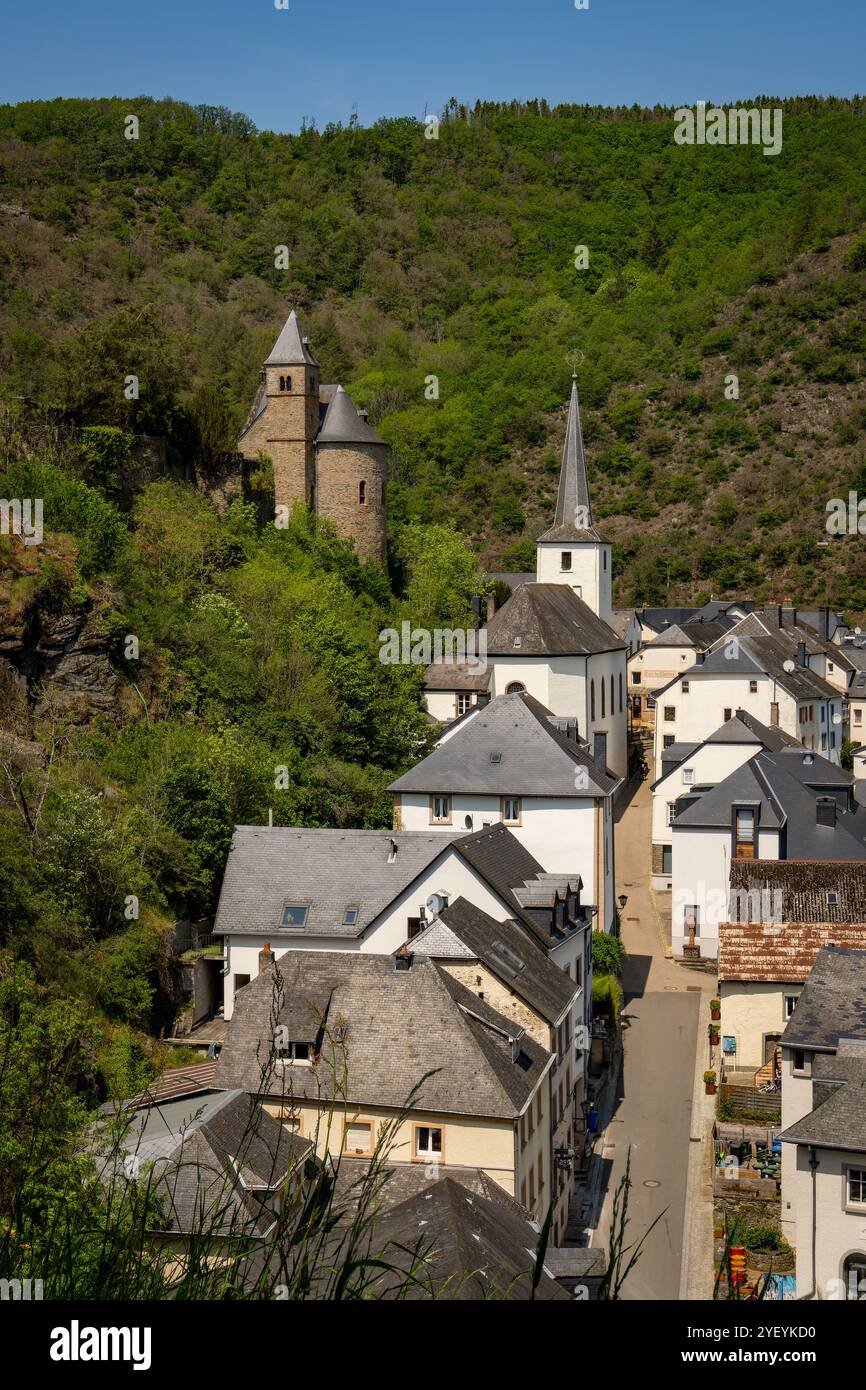 Medieval Castle, now a ruin, is located on a spur in the small town of ...