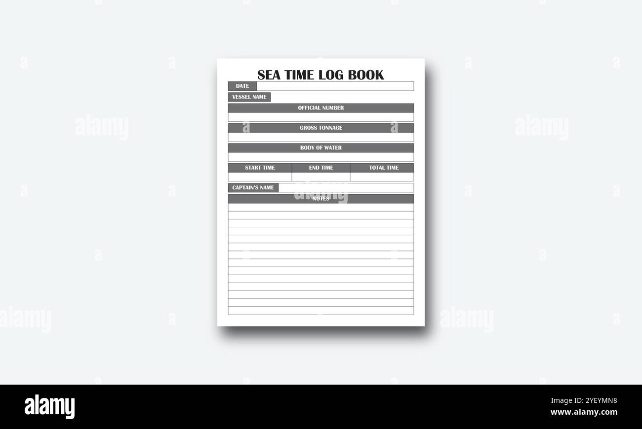 Keeper logbook hi-res stock photography and images - Alamy