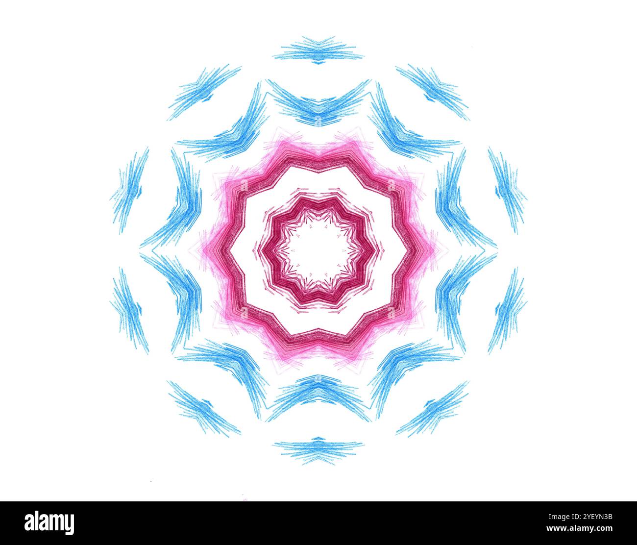 Abstract color pencil drawn design element Stock Photo - Alamy
