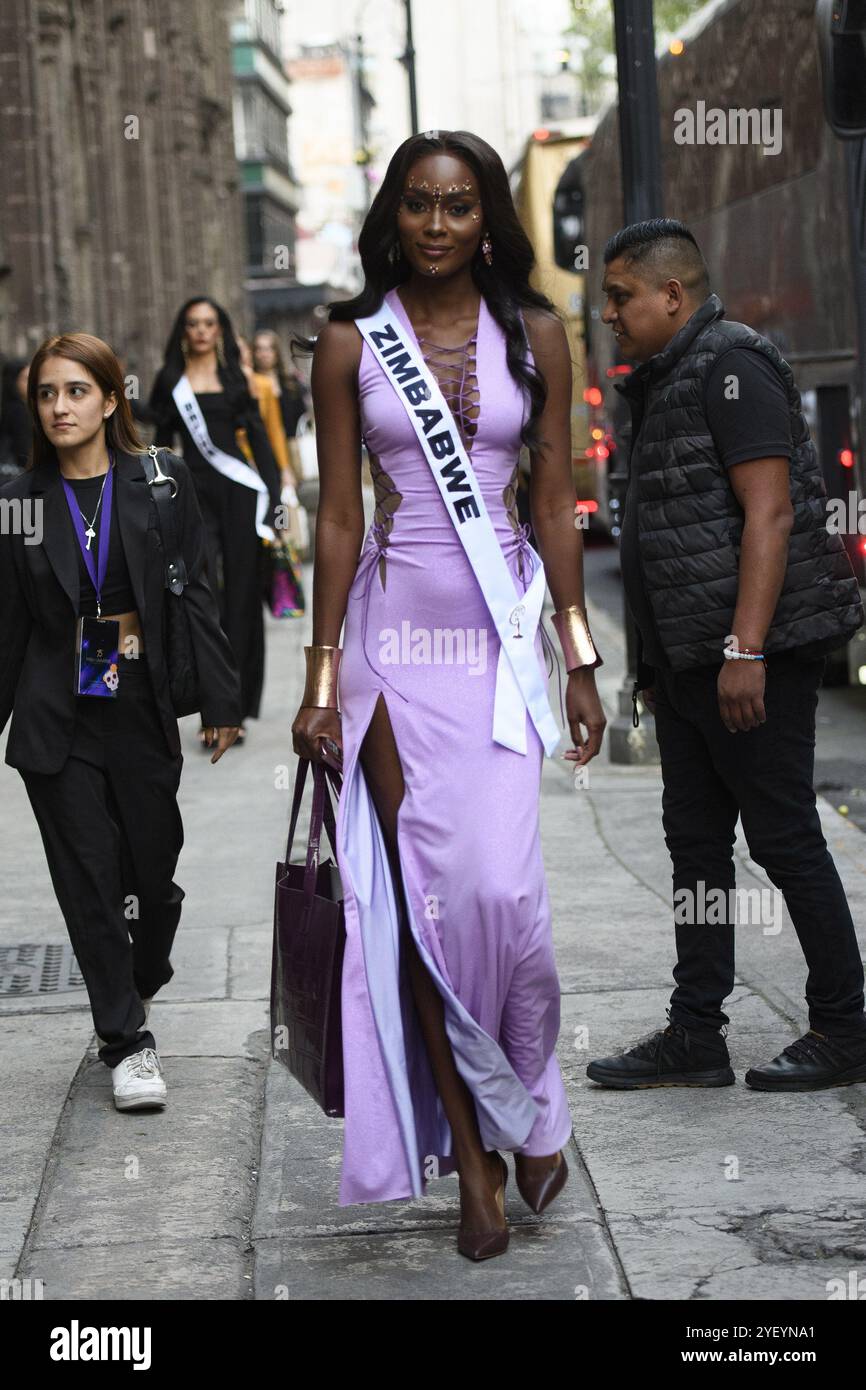 Mexico City, Meico City, Mexico. 1st Nov, 2024. SAKHILE DUBE, Miss ...