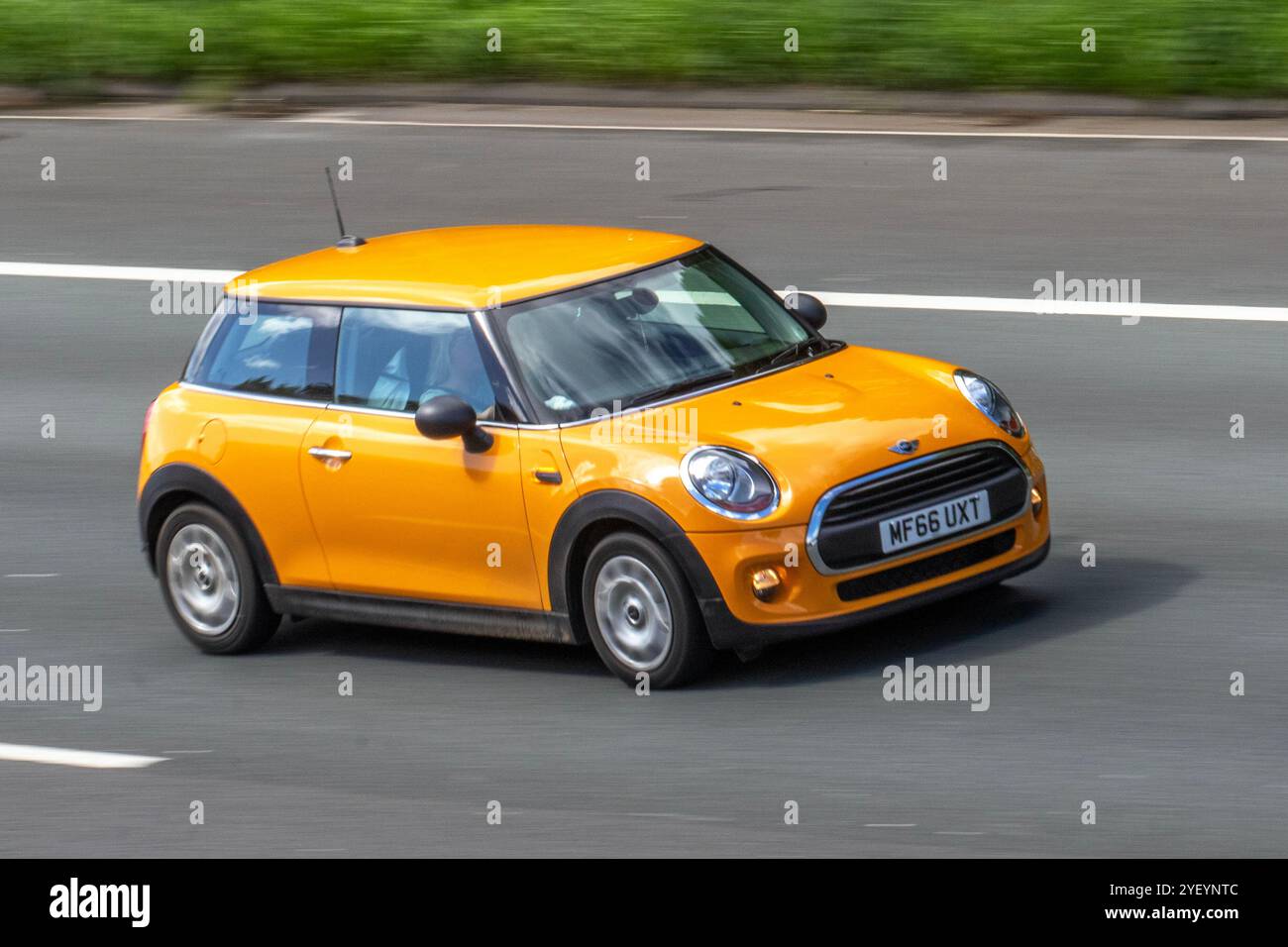Orange mini hatch cars hi-res stock photography and images - Alamy