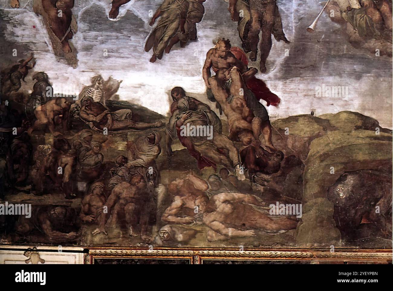 MICHELANGELO di Lodovico Buonarroti Simoni (b. 1475, Caprese, d. 1564, Roma) Last Judgment ...